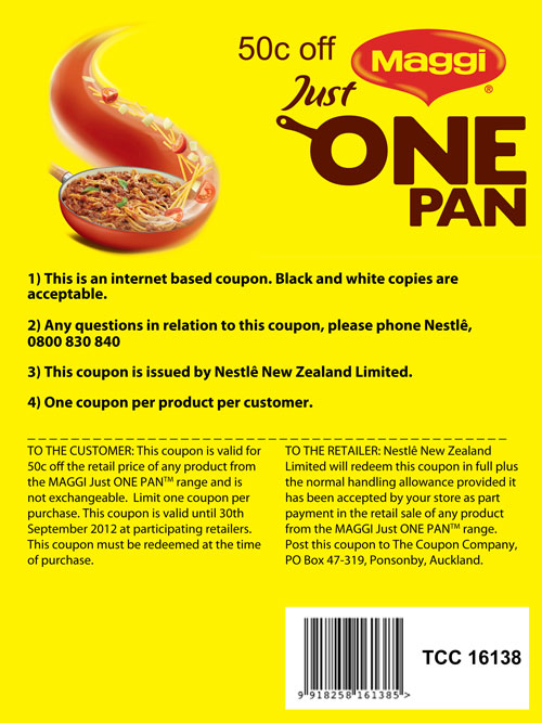 Maggi_OnePan_Coupon_small - Recipes For Food Lovers Including Cooking ...
