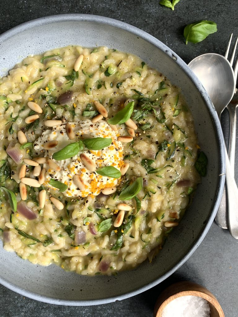 Zucchini Risotto with Whipped Feta | Recipes For Food Lovers Including ...